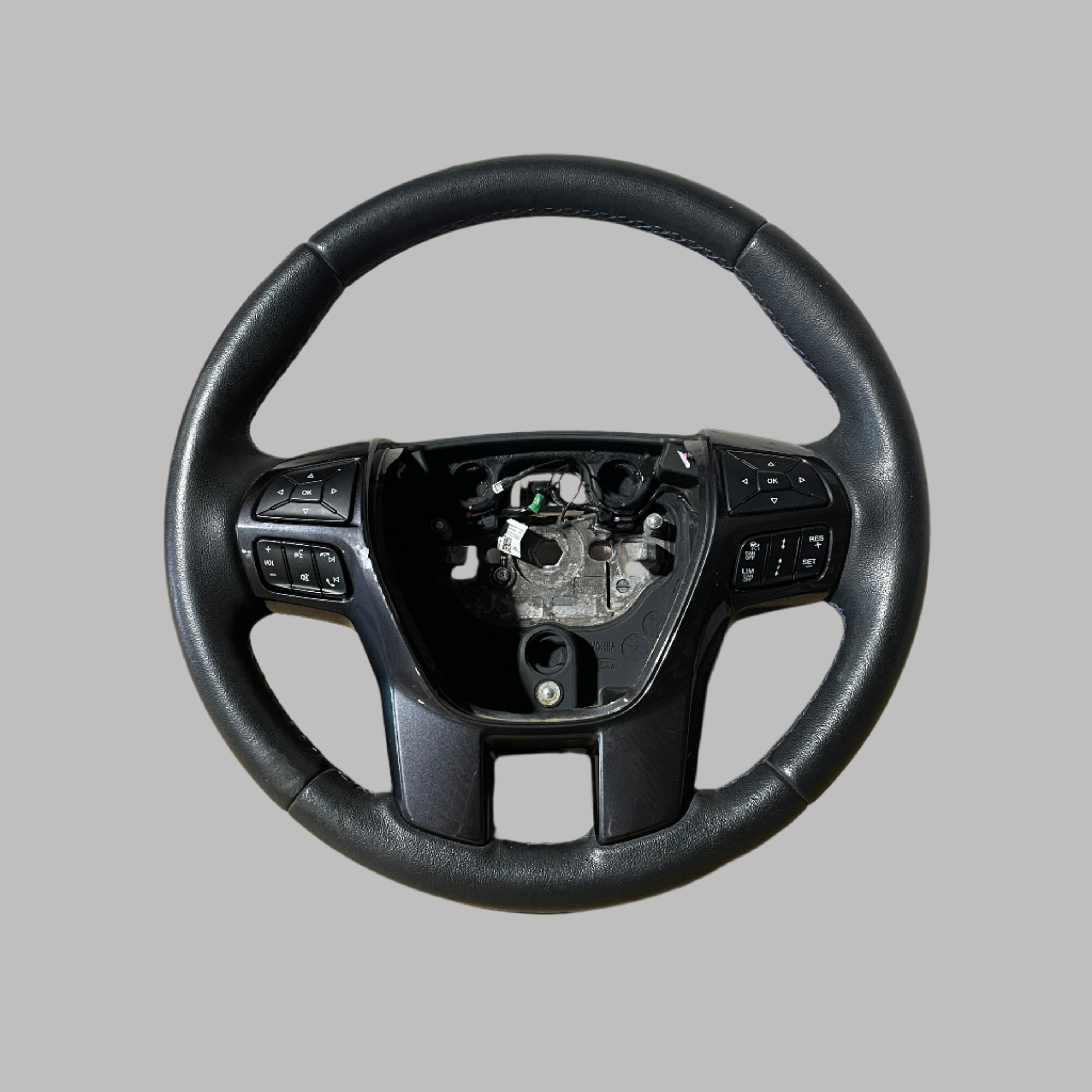 Ford Ranger Steering Wheel | Leather Black PX2 PX3 (02/2017-04/2022 ...